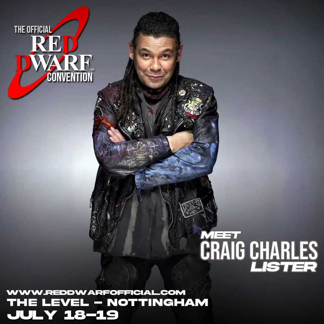 Craig Charles – Headline Guest – The Official Red Dwarf Convention